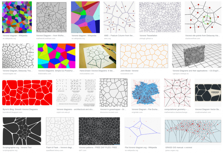 2019.03.06(pm) Voronoi sketch with python on Rhino – SEONGJUHONG